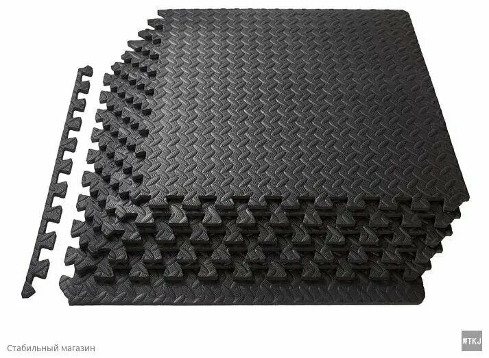 Спортивное напольное покрытие, 6шт, 30*30 см