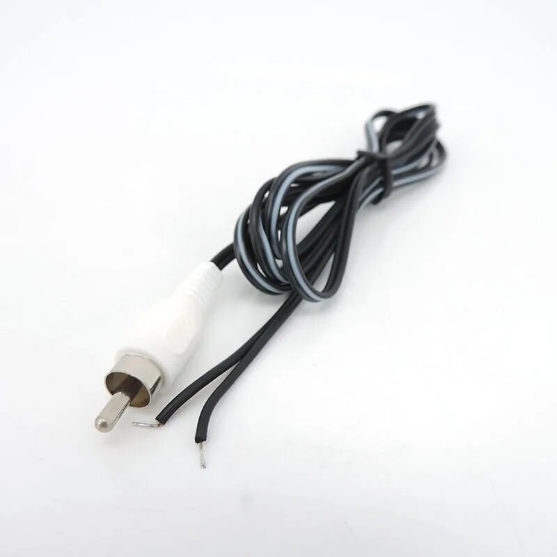 Автомобильный RCA кабель Gakaki 3 шт, 1,5 м, красный, черный, белый 3pcs White