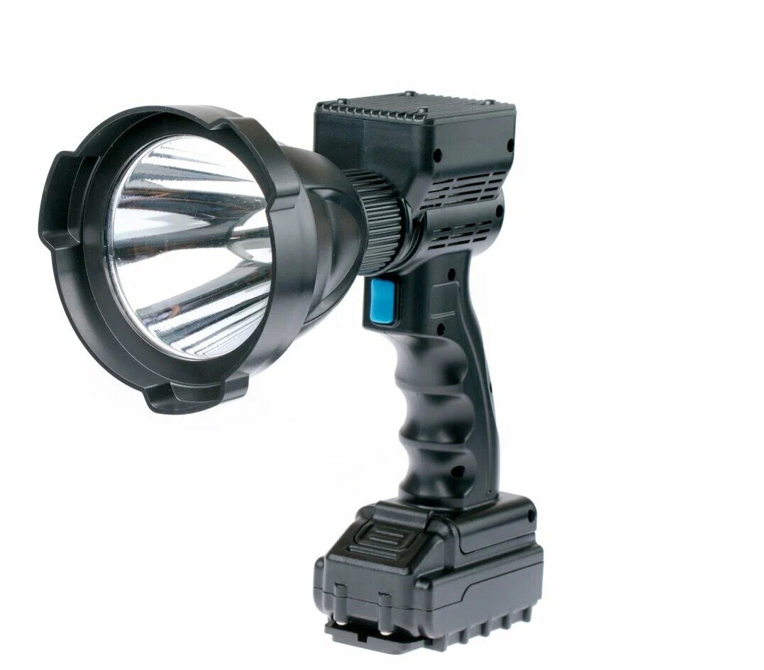 Фара-искатель NANOLED Светодиодный 65W 5000К 12V, ручной, LED 1 шт, Питание от АКБ или прикуриватель12 Вольт