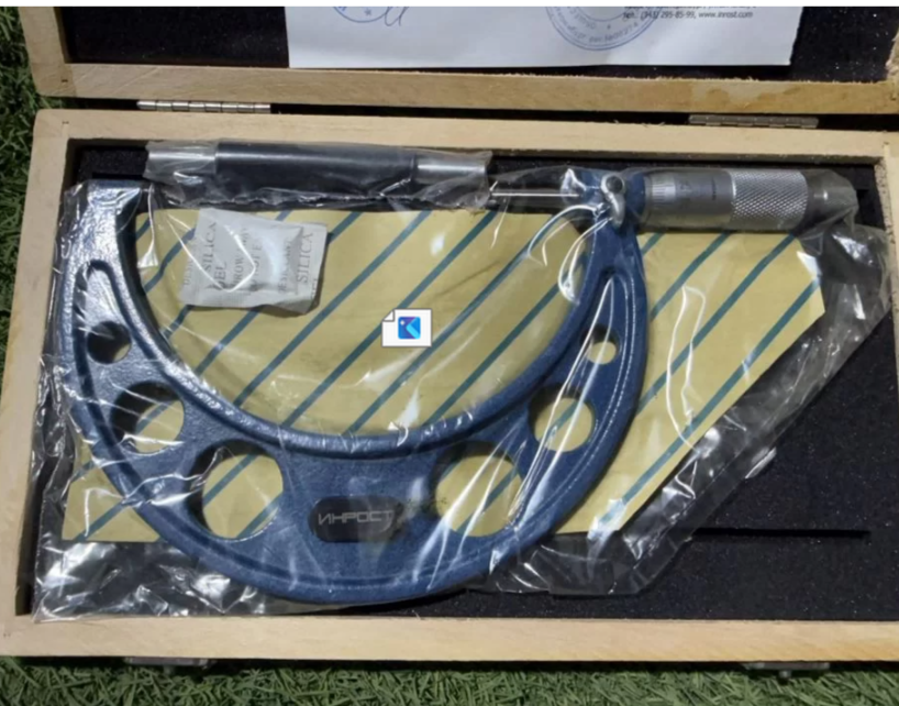 Микрометр мк 125 кл 1 Инрост новый