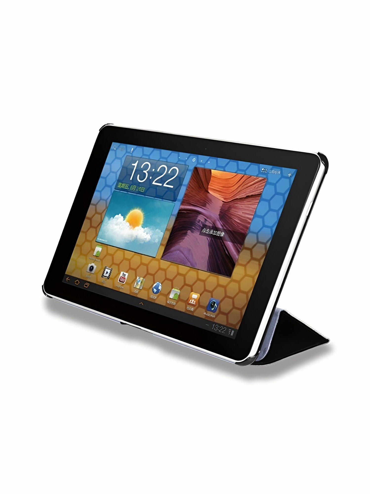 Кожаный чехол Yoobao iSlim Case для Samsung Galaxy Tab P7510/P7500, черный