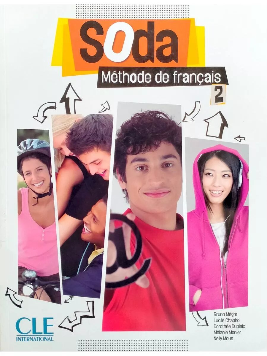 Soda 2 Livre de l'eleve + DVD-ROM учебник французский | CLE International