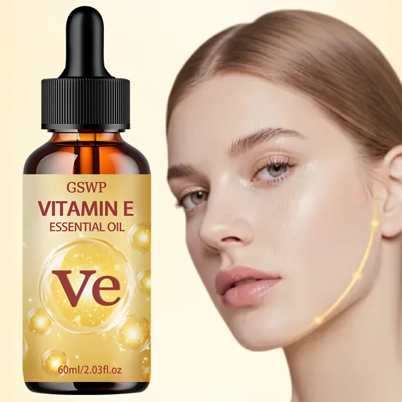 Эфирное Масло GSWP С Витамином Е Для Ухода За Кожей Лица, Массажа Тела, Ухода За Волосами, Увлажнения Рук, Ног, Ногтей И Ресниц