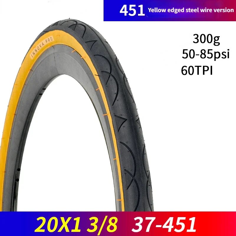 Внешняя шина 451 20*1-3/8 ретро желтый край сталь Y451-20x1-3 8 wire