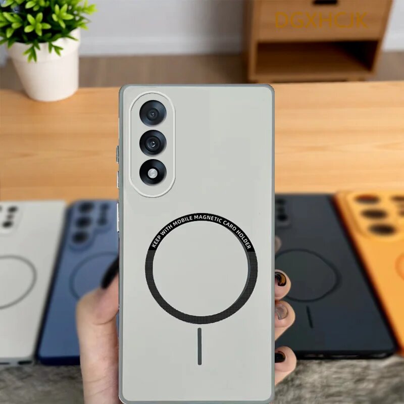 Чехол для телефона Oneplus Nord 5, чехол для Oneplus Nord 5 5G, цветной магнитный жесткий XCK gray