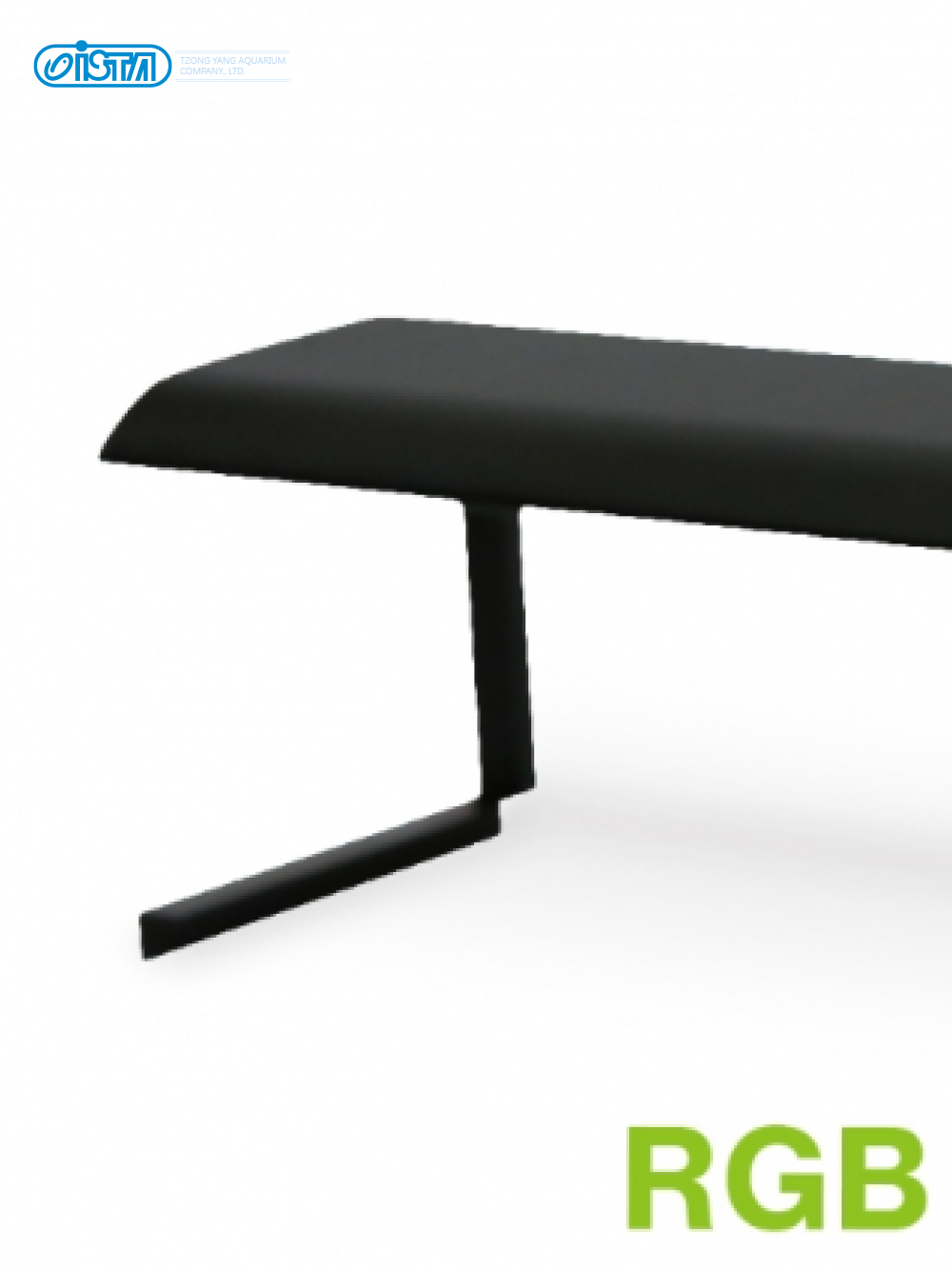 Светильник ISTA, для аквариума, светодиодный, RGB, черный, 60 см