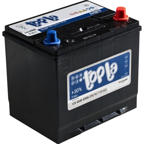 Аккумулятор Topla Top JIS TT65J 56568 SMF (118667), 230x173x220, обратная полярность, 65 Ач