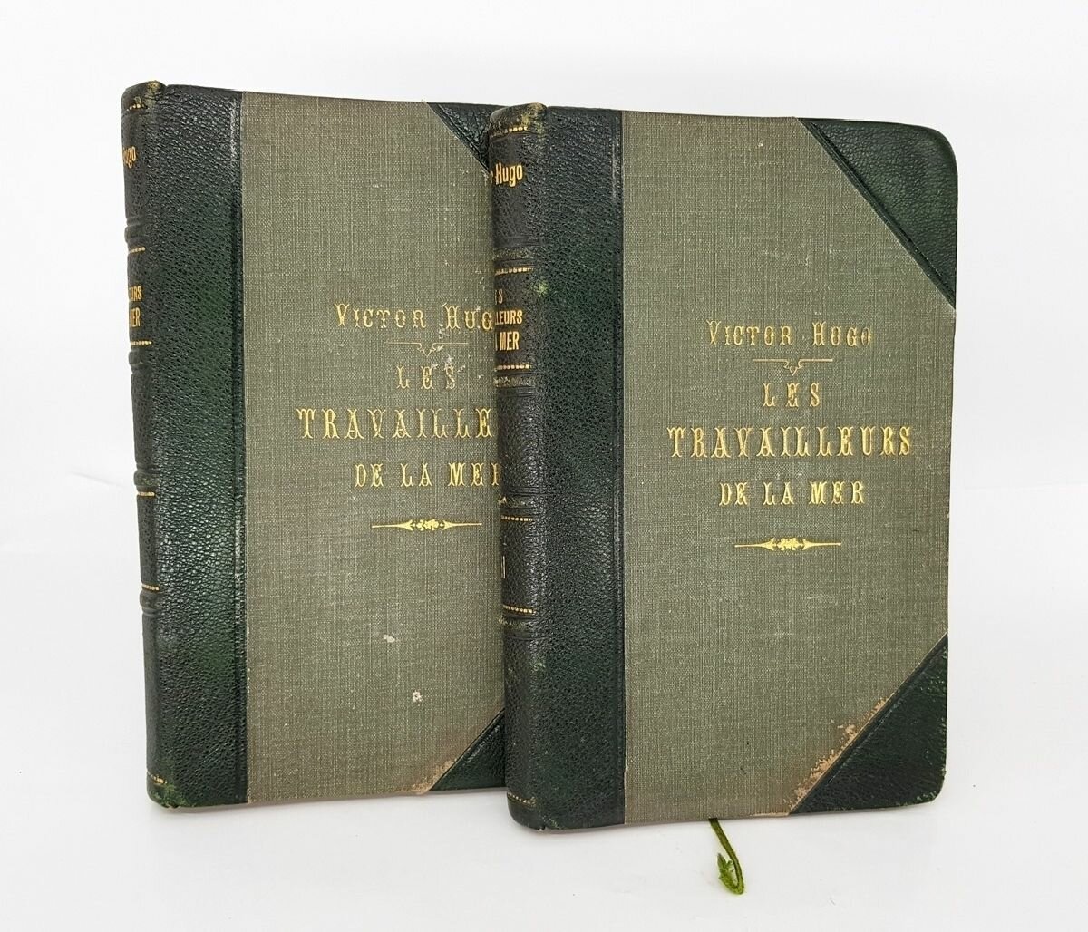 "Les travailleurs de la mer (Труженики моря)". Victor Hugo (Виктор Гюго). 1890г.