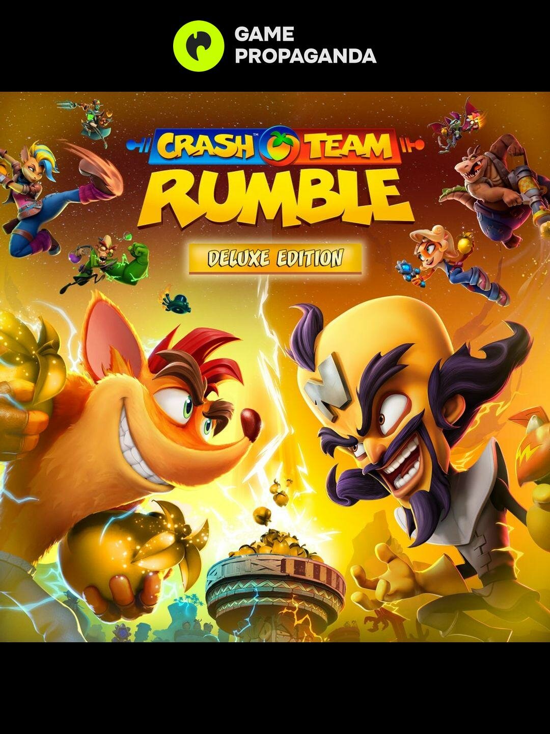 Игра Crash Team Rumble - Deluxe Edition PS4, PS5 + 101 TRY на баланс PSN. Турция. Цифровая версия