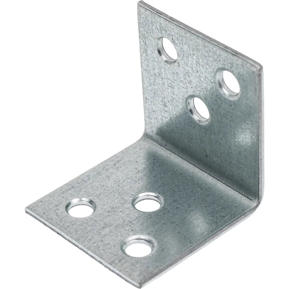 Угол мебельный широкий Tech-Krep 30х30х30х2,0 цинк (20 шт) - пакет /Zitar 156000