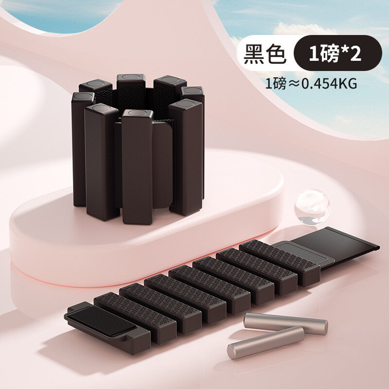 Интегрированный утяжелённый браслет для занятий спортом на открытом воздухе, бега, фитнеса, йоги, силиконовый утяжелённый браслет для запястья и лодыжки для тренировок.