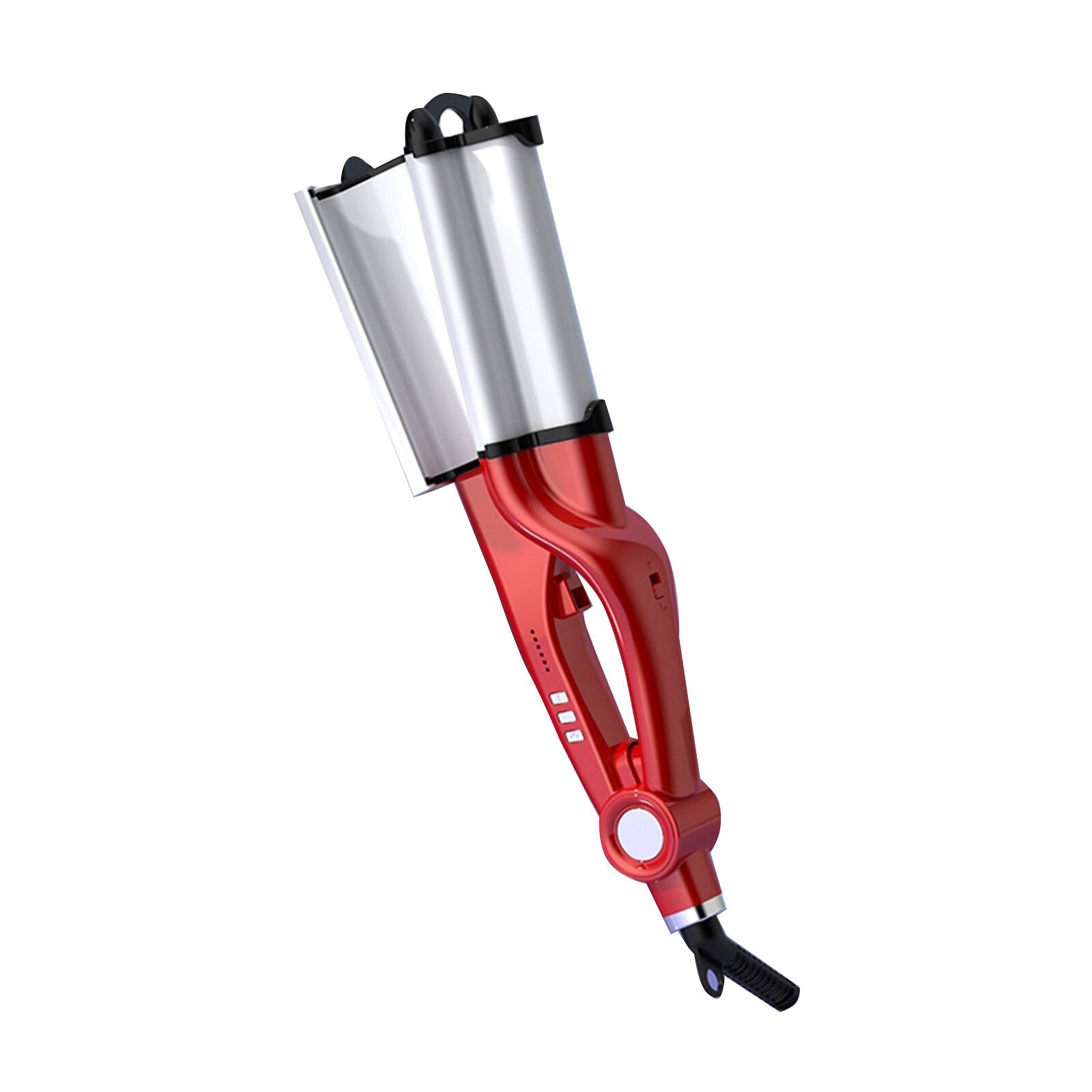 Hair Curling Iron Wand 28mm Ceramic Waver Egg Roll Curler Crimper Temperature Adjustable Deep Beachy Waves Styling Tool