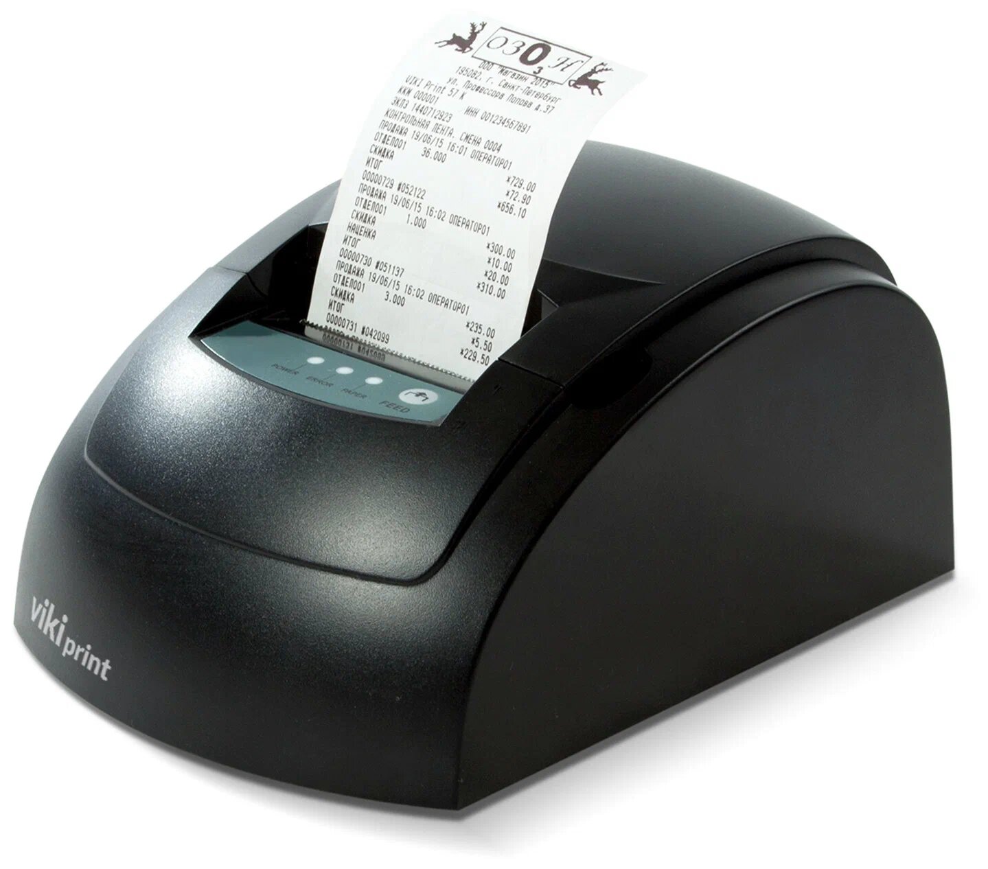 Фискальный регистратор Вики Принт 57 Ф Wi-Fi без ФН , черный