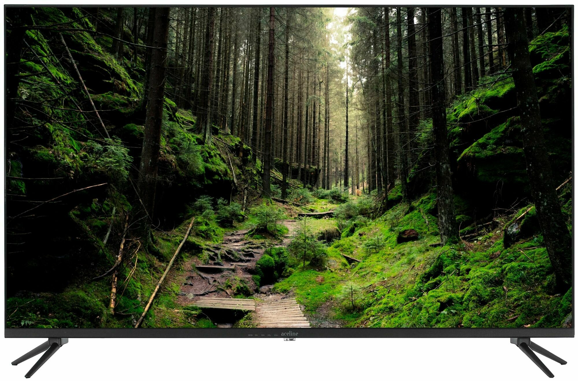 43" (109 см) Телевизор Aceline 43UHG1 черный, 4K UltraHD, 3840x2160