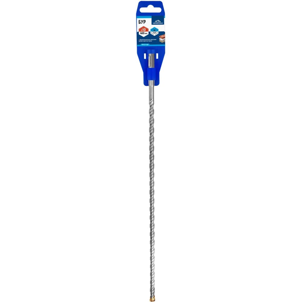 Бур SDS-plus (10х460 мм) Vertextools 999-10-460