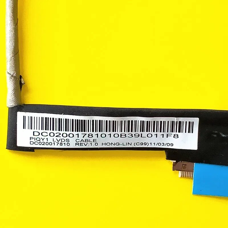Новый ЖК-кабель PIQY1 для Lenovo Y570 Y570A Y570P Y570N DC 020017910 DC 020017810 Дисплей ноутбука LVDS Экран Video Flex Wire Line