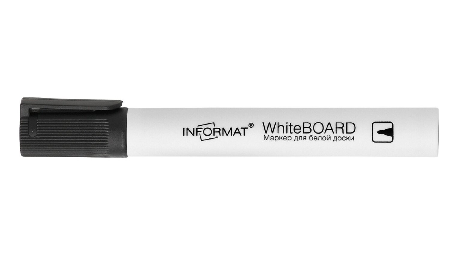 Маркер INFORMAT "Whiteboard", для досок, чёрный, на спиртовой основе 1 шт