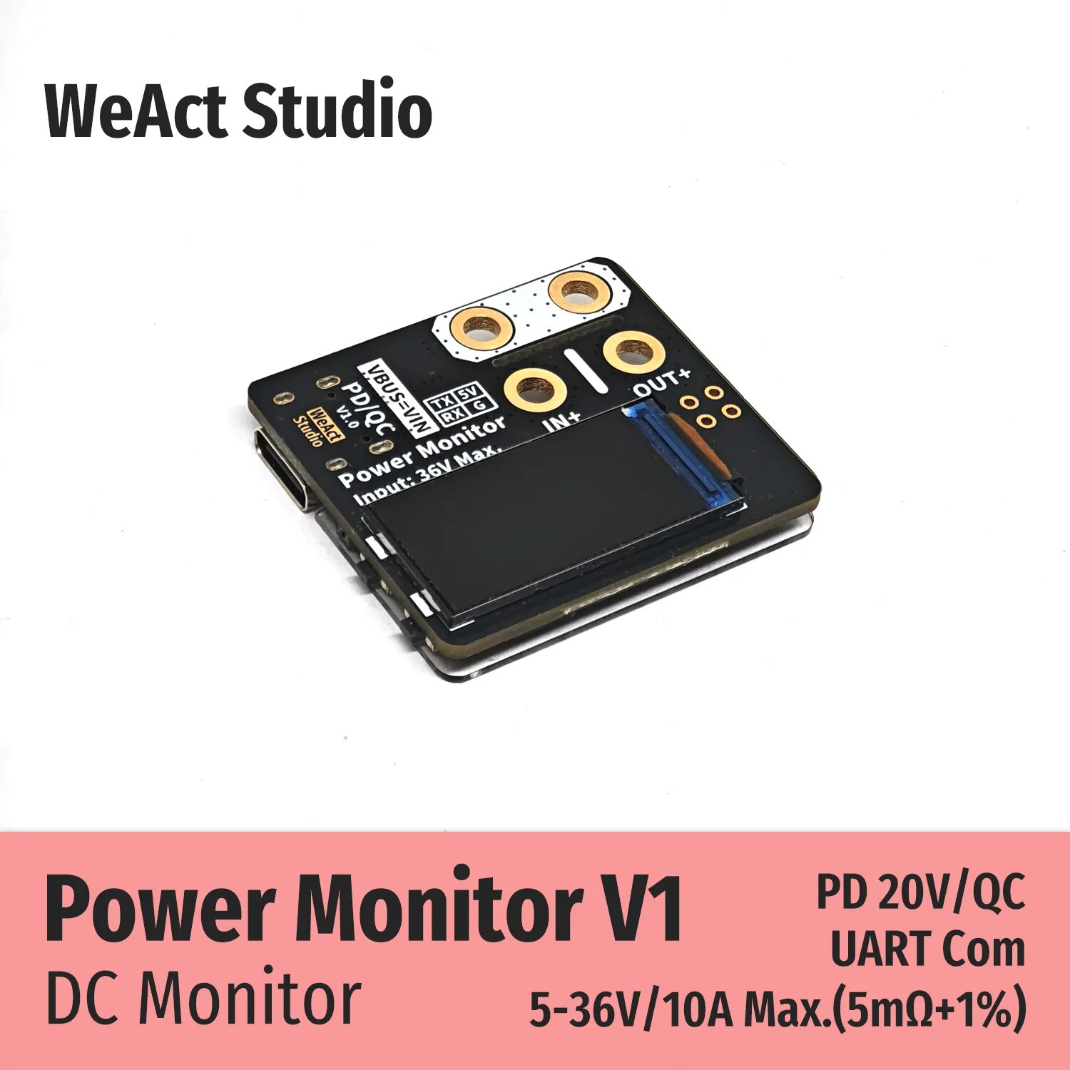 WeAct Power Monitor 36V 10A