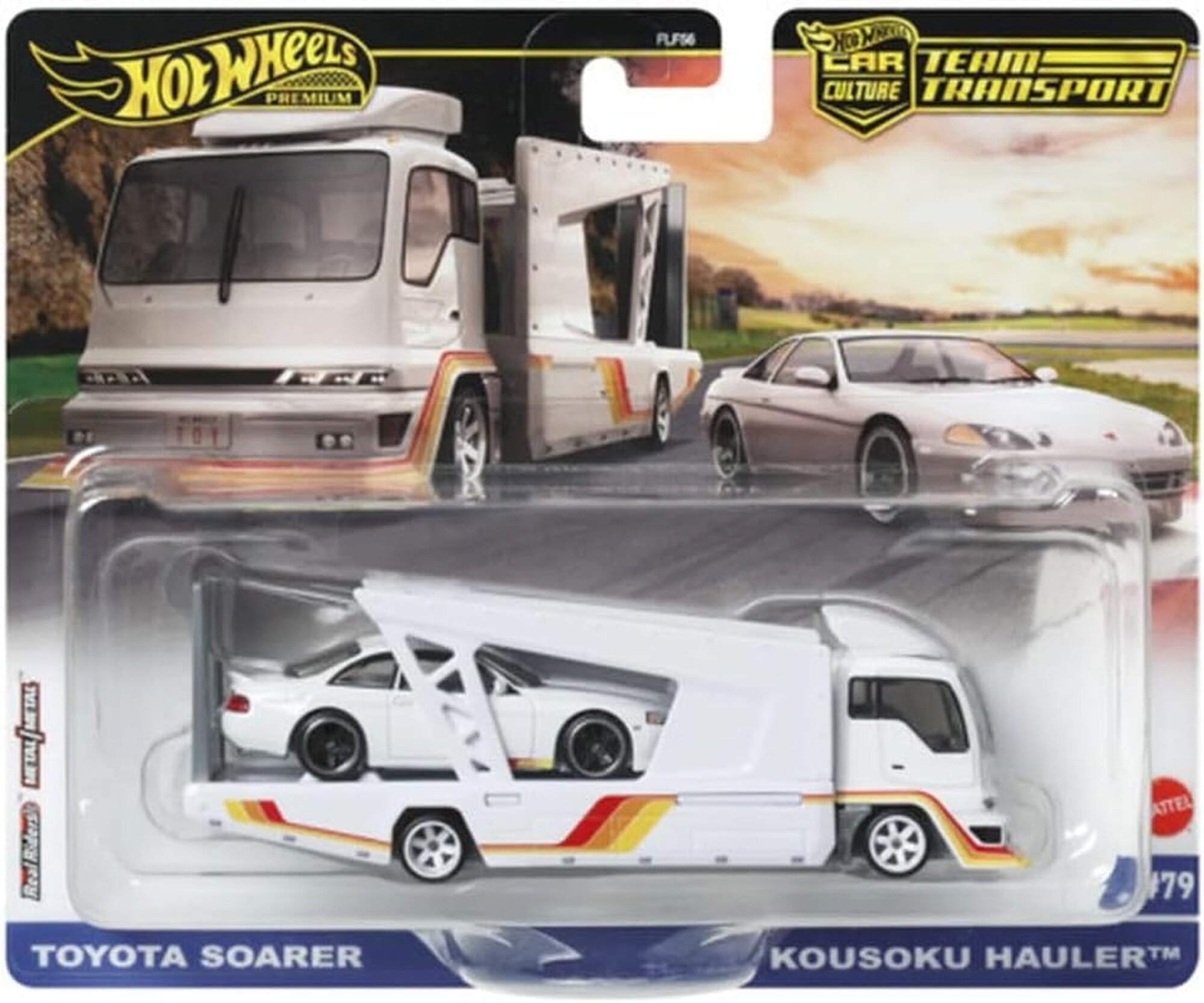 Игрушечный транспорт Hot Wheels Team Transport - Набор Toyota Soarer / Kousoku Hauler - Хот Вилс JBM32