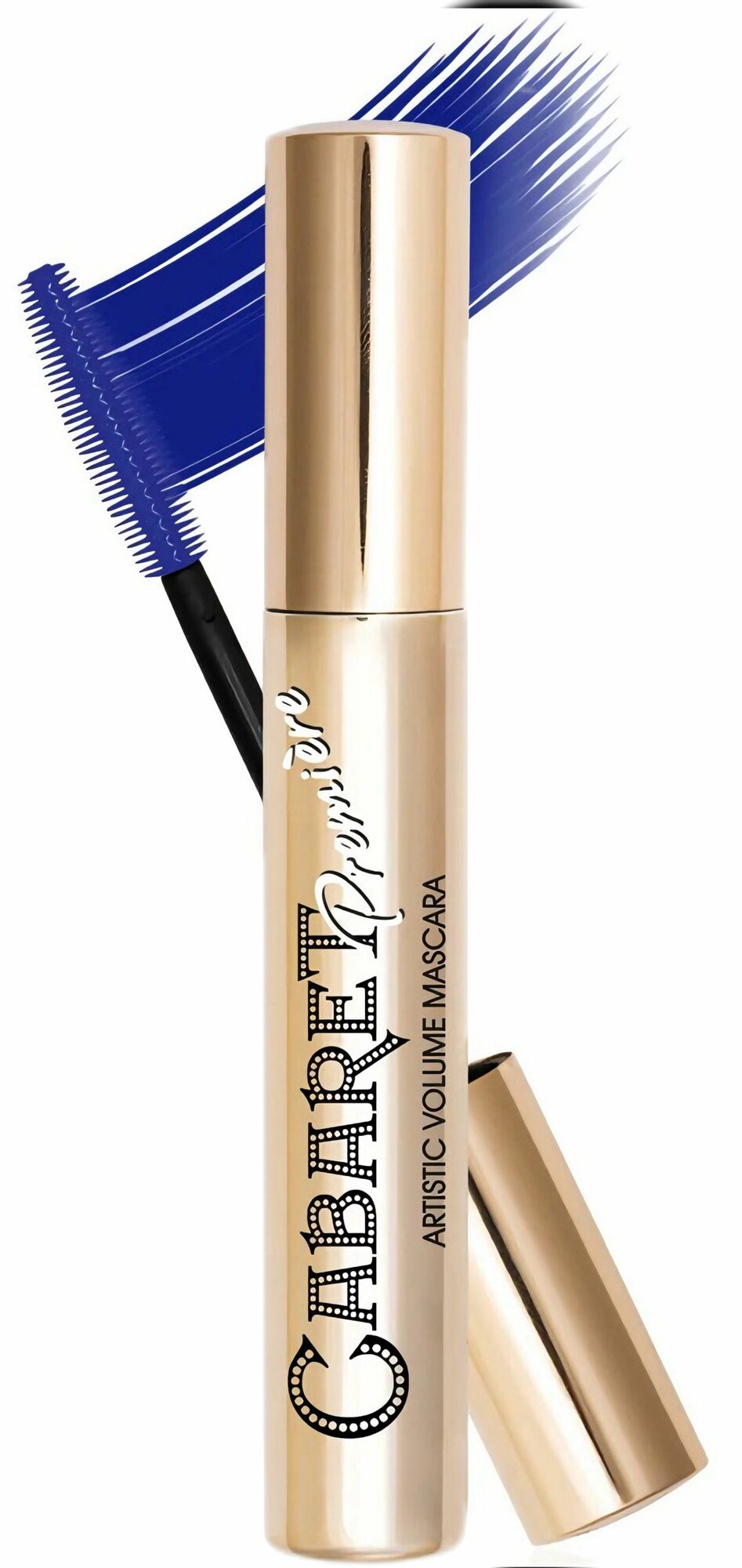 Тушь для ресниц синяя, со сценическим эффектом, супер объём 9 мл. Cabaret