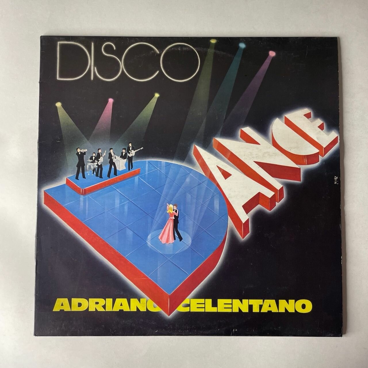 Винтажная виниловая пластинка LP Adriano Celentano Адриано Челентано, Disco Dance (Италия 1977)