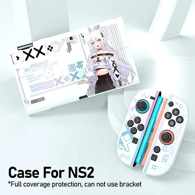 Kawaii аниме девушка чехол для Nintendo Switch switch 2 case