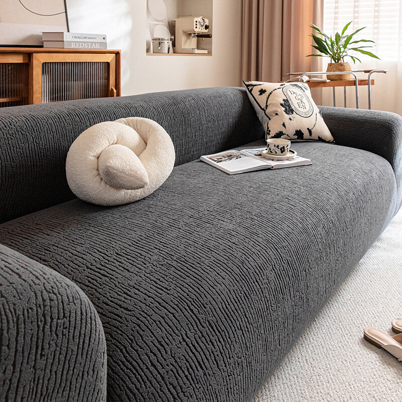 Чехол для дивана с защитой от царапин от кошек, цельный, высокоэластичный, полностью закрывающий защитный чехол, универсальный чехол для диванной подушки на все сезоны.