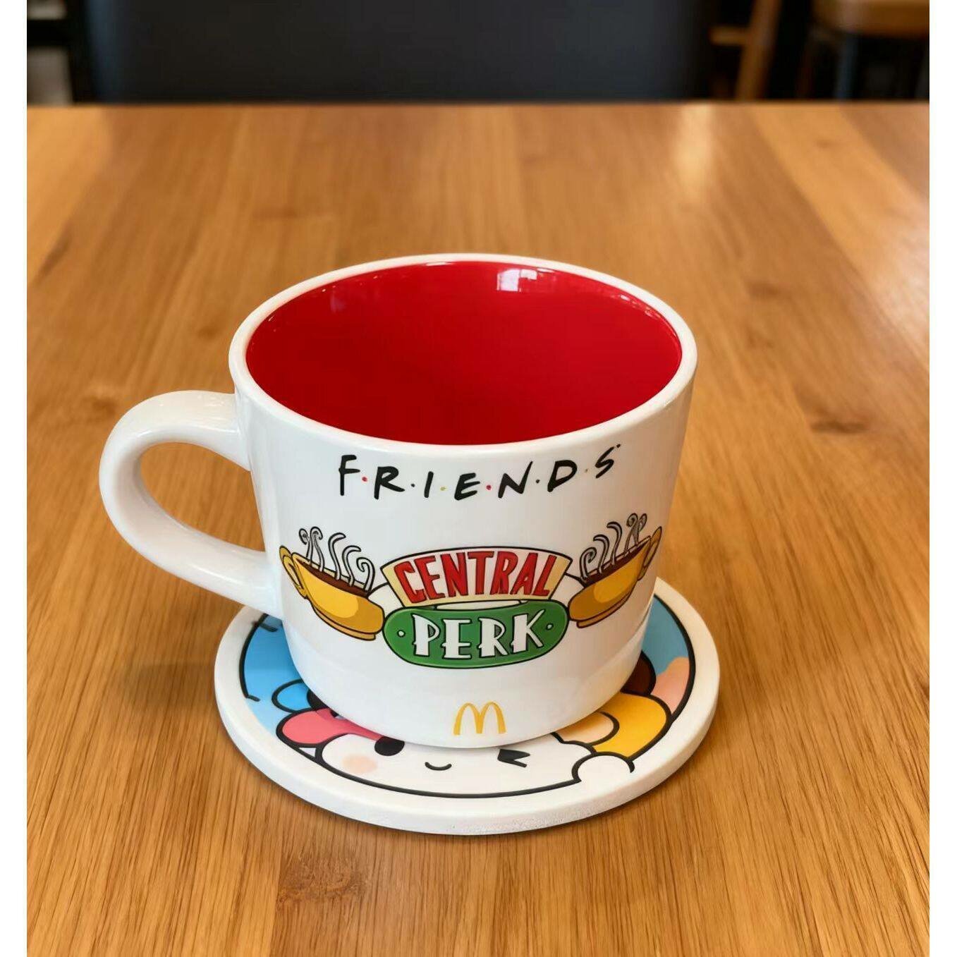 Керамическая кружка McDonald's в коллаборации с Friends, чашка для питья, коллекционный сувенир, подарок для друзей.