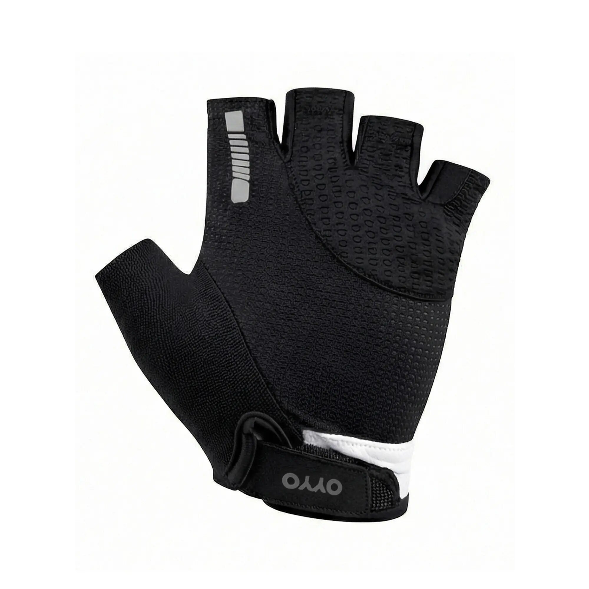 Перчатки OYYO GV20, короткие пальцы, черные, размер L