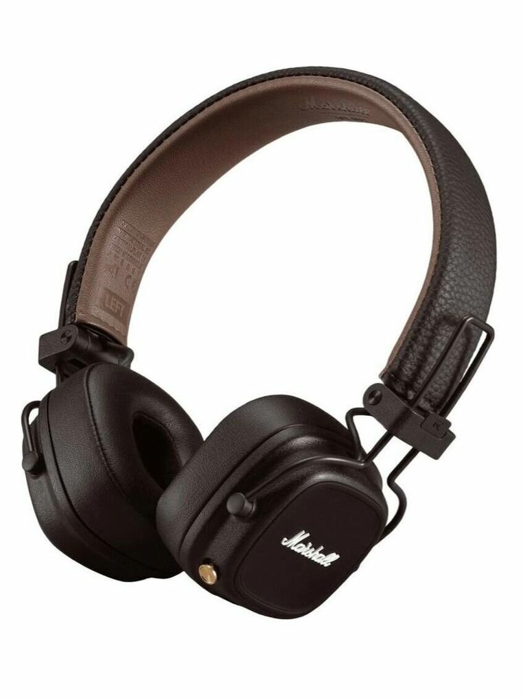 Беспроводные Наушники Marshall Major IV, коричневый / Brown /