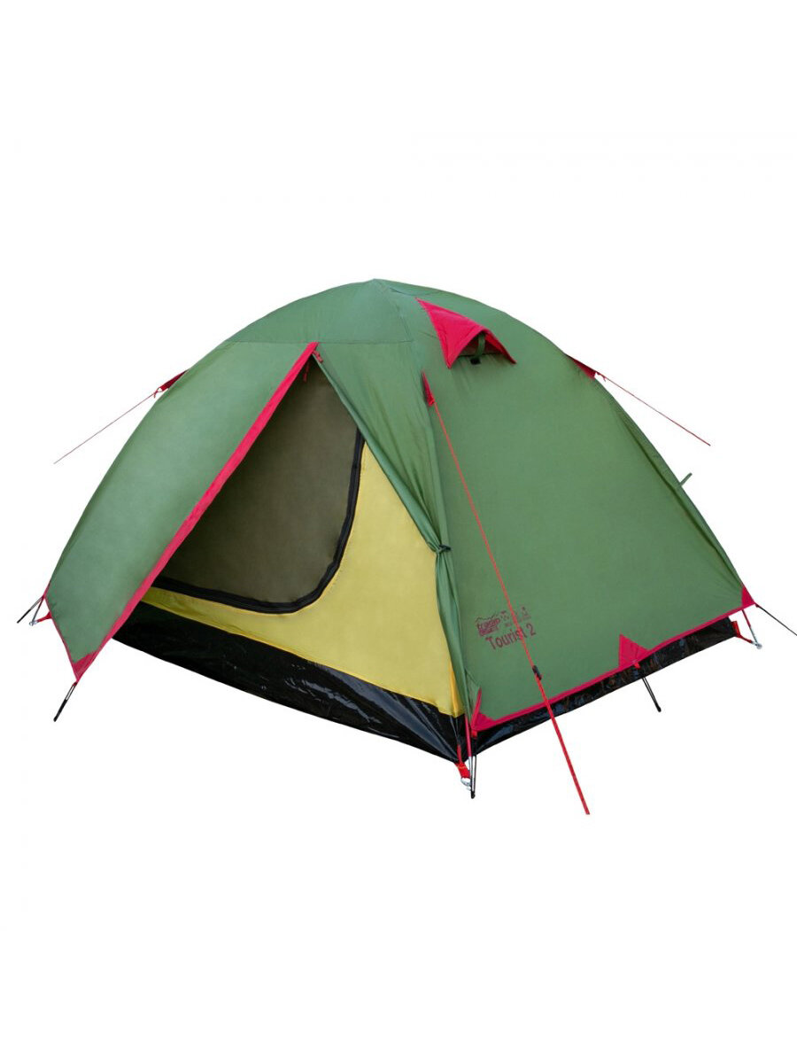 Палатка Tramp-Lite Tourist 2 TLT-004.06, палатка туристическая двухслойная