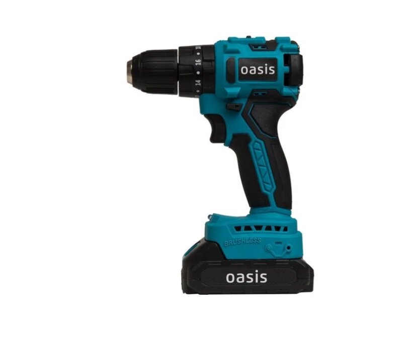 Дрель-шуруповерт Oasis ASU-18A (с 2-мя АКБ, кейс)