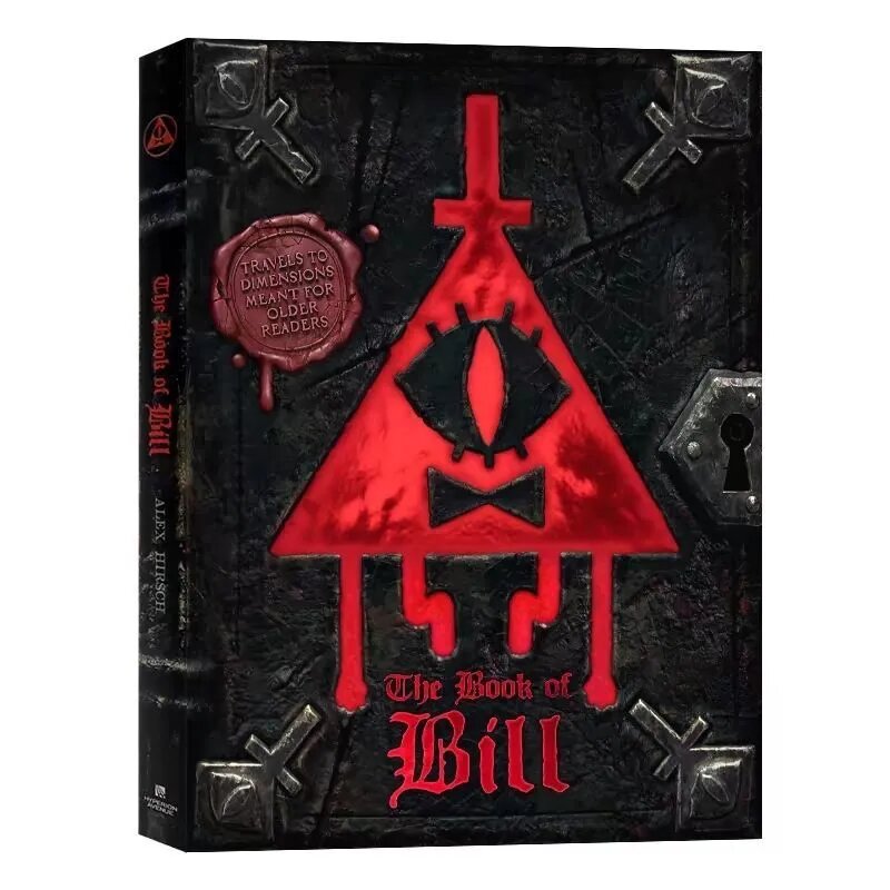 The Book of Bill Alex Hirsch Gravity Falls Книга для взрослых. Твердый переплет