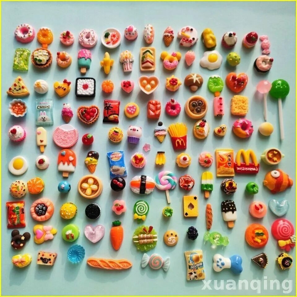 100 штук миниатюрных предметов, мини-еда, напитки, Барби и шарнирные куклы, игрушки, аксессуары