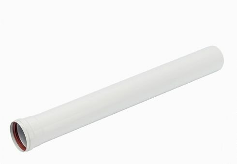 Труба удлинительная 80 мм, 0,50 м (эмаль)