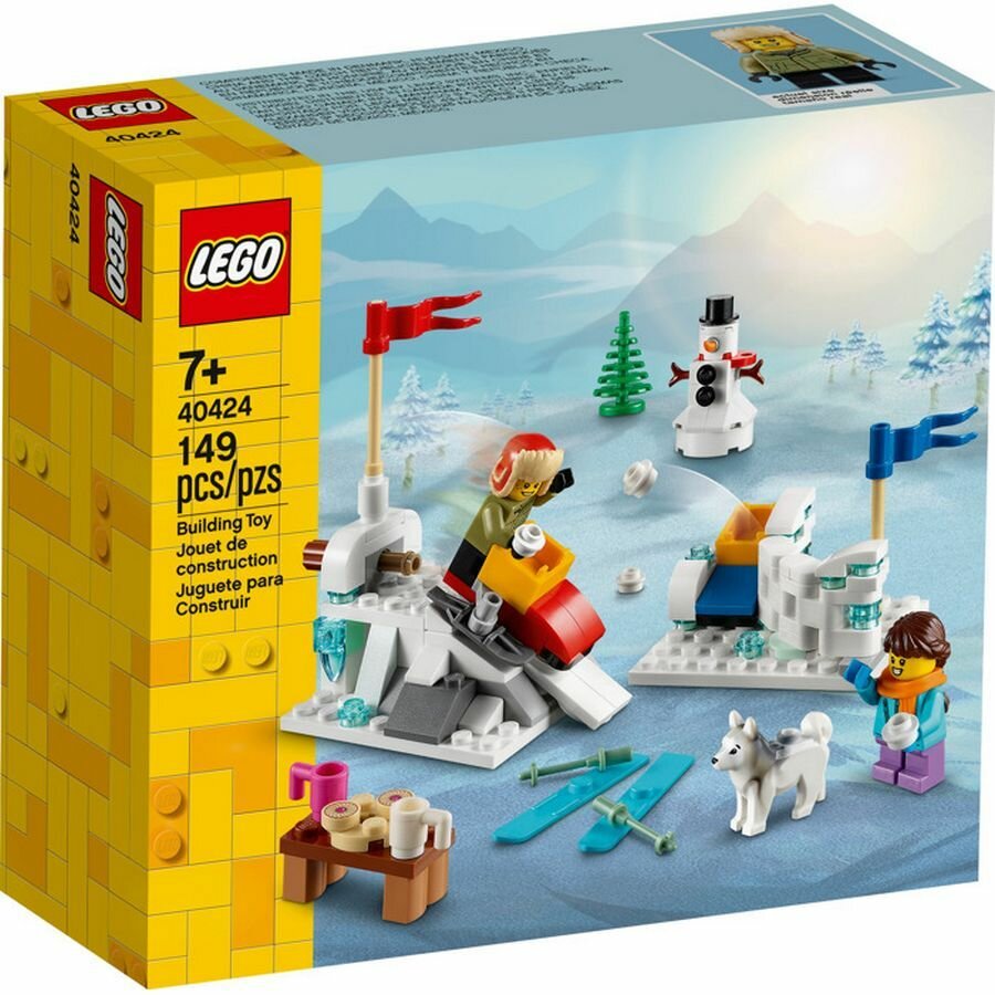 Конструктор LEGO Iconic 40424 Битва снежками