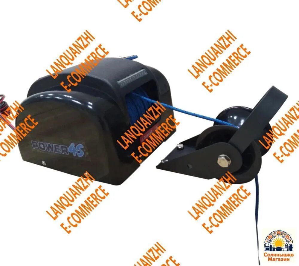 Якорная лебедка River-Pro Красивый цвет G866 для надувных лодок до 7.5 метров