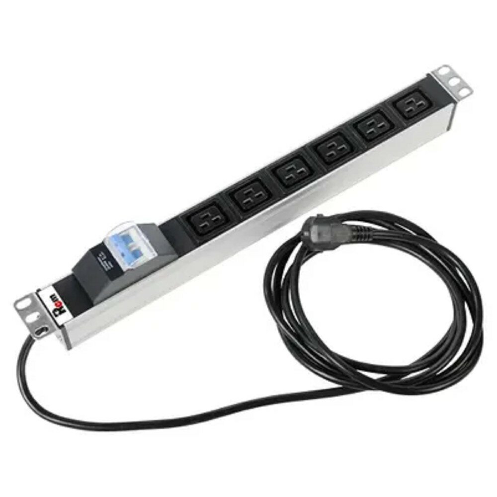 Блок сетевых розеток ЦМО R-16-6C19-A-440-3