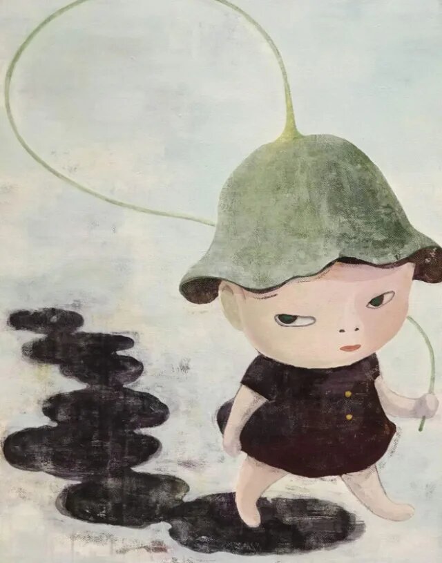 Yoshitomo Nara Dream Doll Печать на холсте 8, 50X70cm Unframed