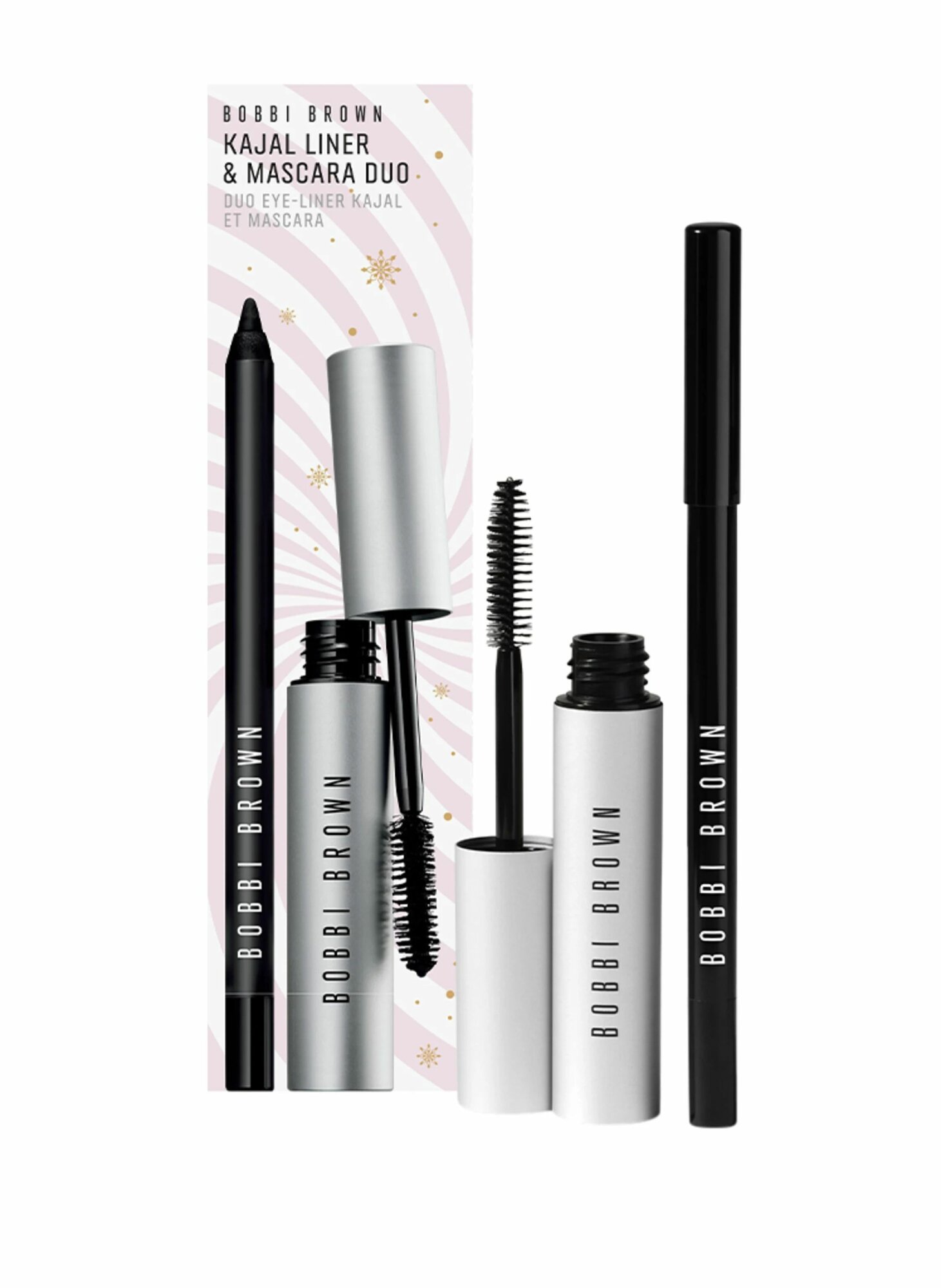 Bobbi Brown Набор для макияжа, подводка для глаз и тушь для ресниц KAJAL LINER & MASCARA DUO