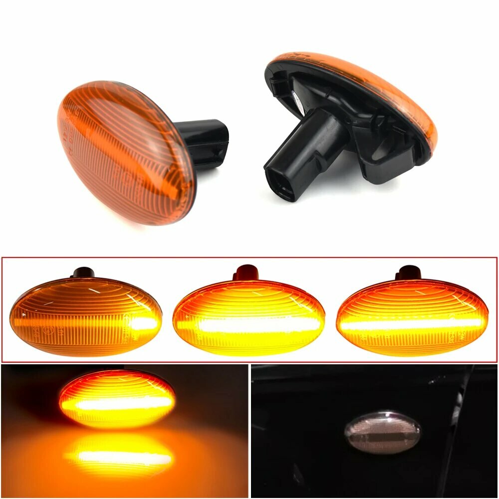 Динамический указатель поворота Orange Lens для Subaru Forester Impreza WRX STI