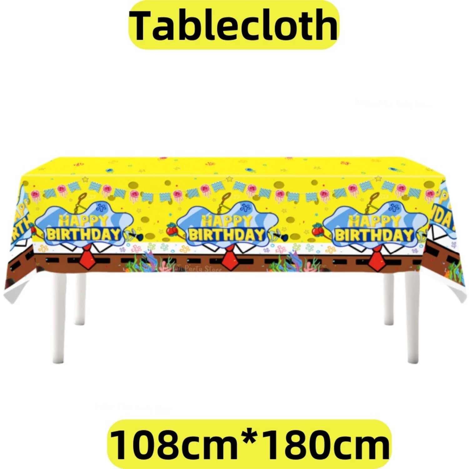 Набор для дня рождения Спанч Боба Potdemiel Balloon Suit 1-17pcs1
