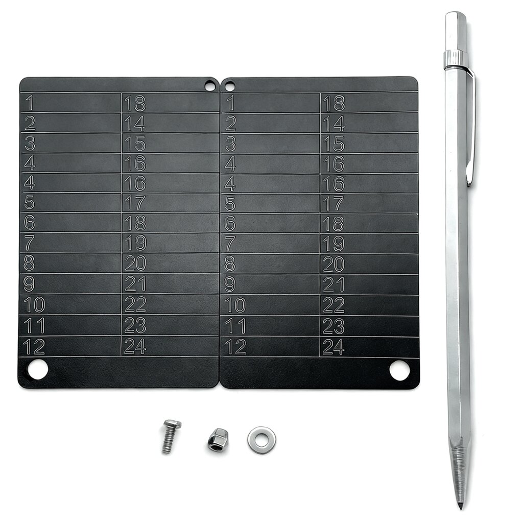 Набор из 2 стальных криптовалютных кошельков с металлическим гравировальным ручкой для безопасного хранения.