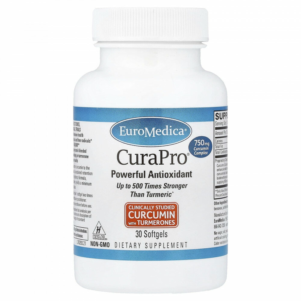 EuroMedica, CuraPro®, 30 капсул