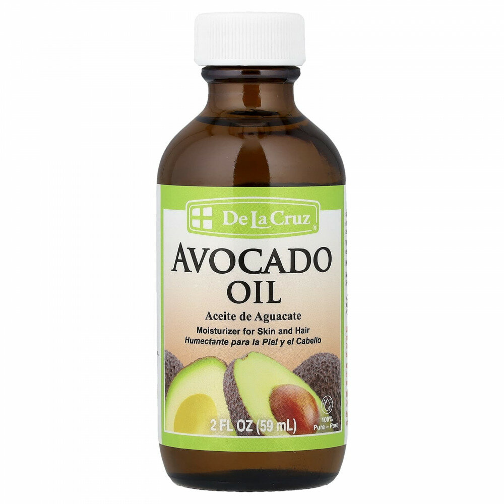 De La Cruz, масло авокадо, 59 мл (2 жидк. унции)