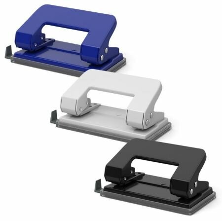 Дырокол Erich Кrause "Quadro" на 10л. ассорти