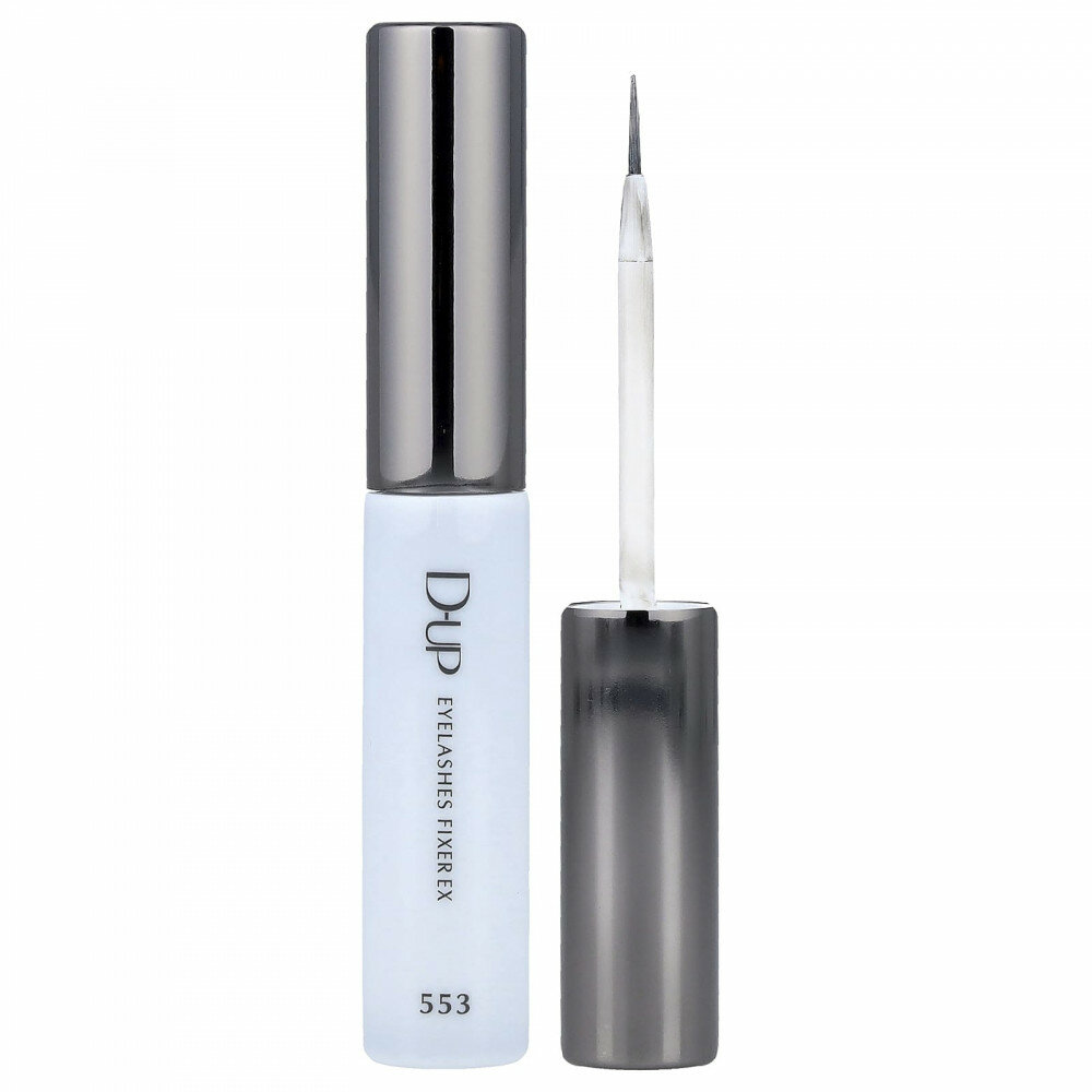 D-UP, Eyelashes Fixer EX, клей для накладных ресниц, 553 черный, 5 мл (0,7 жидк. унции)