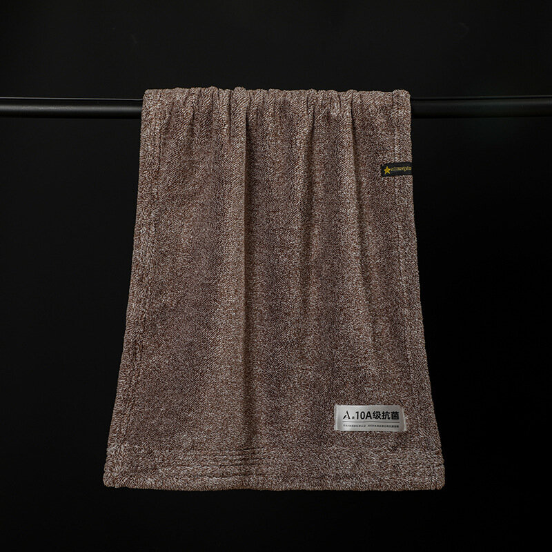 Антибактериальное полотенце из кораллового флиса 10A, класс А, высококачественное полотенце для лица для мужчин, впитывающее, увеличенного размера и утолщенное банное полотенце.