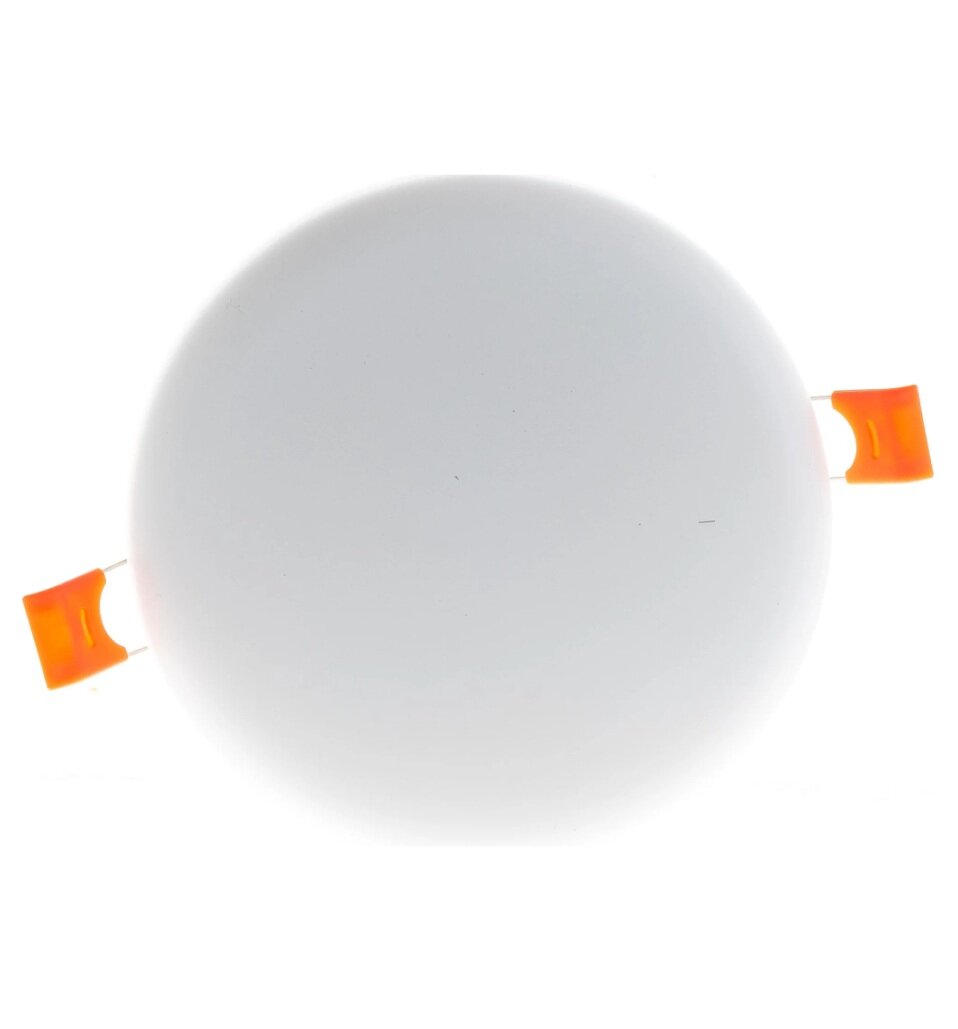 Встраив. потол. свет-к Ecola LED Круглый безрамочный даунлайт 24W 220V 6500K 170x20 с креплением