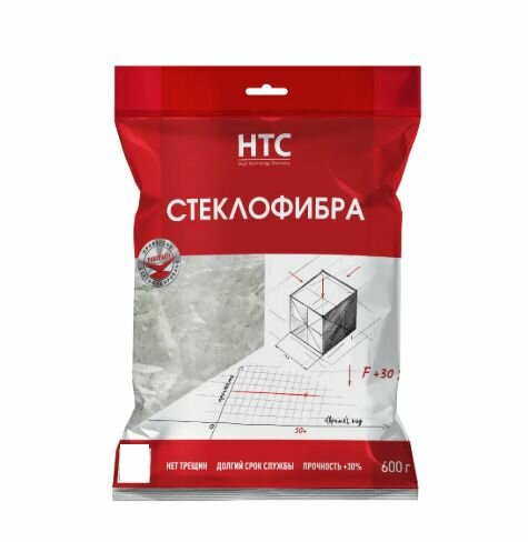 Фибра стекловолоконная НТС 600 г